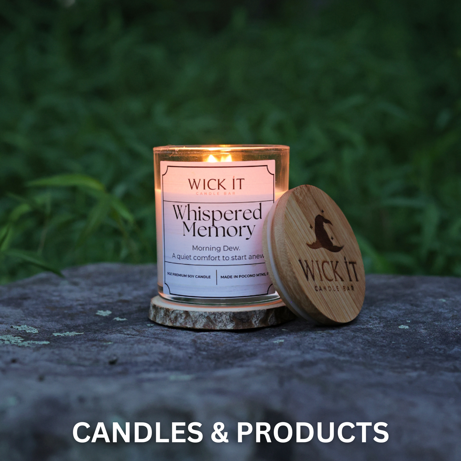 Custom Candles & Candle Events | Wick It Candle Bar